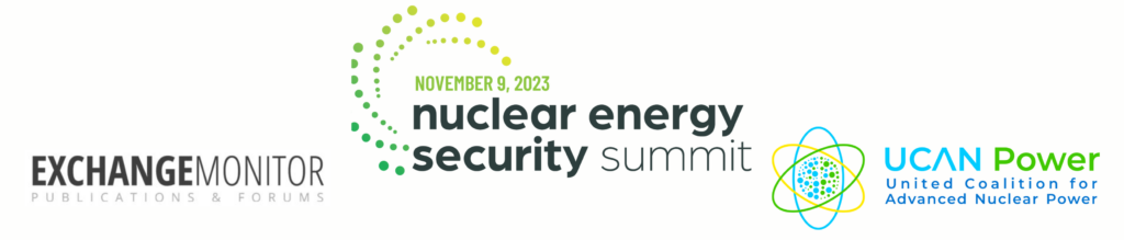 2023 Nuclear Energy Security Summit - UCAN Power - United Coalition for ...